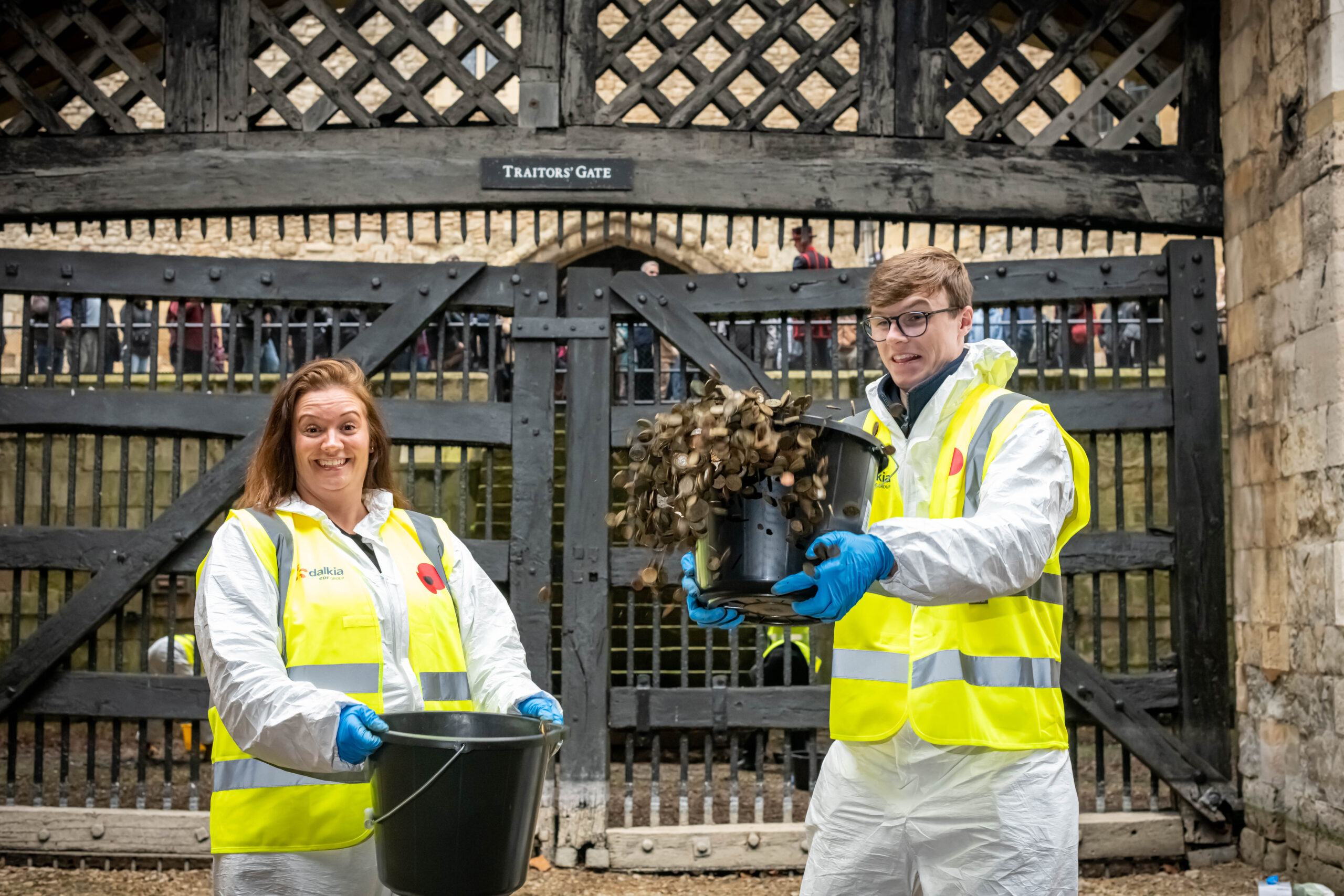 Heads and Tails at Traitor’s Gate: thousands of coins donated in aid of ...