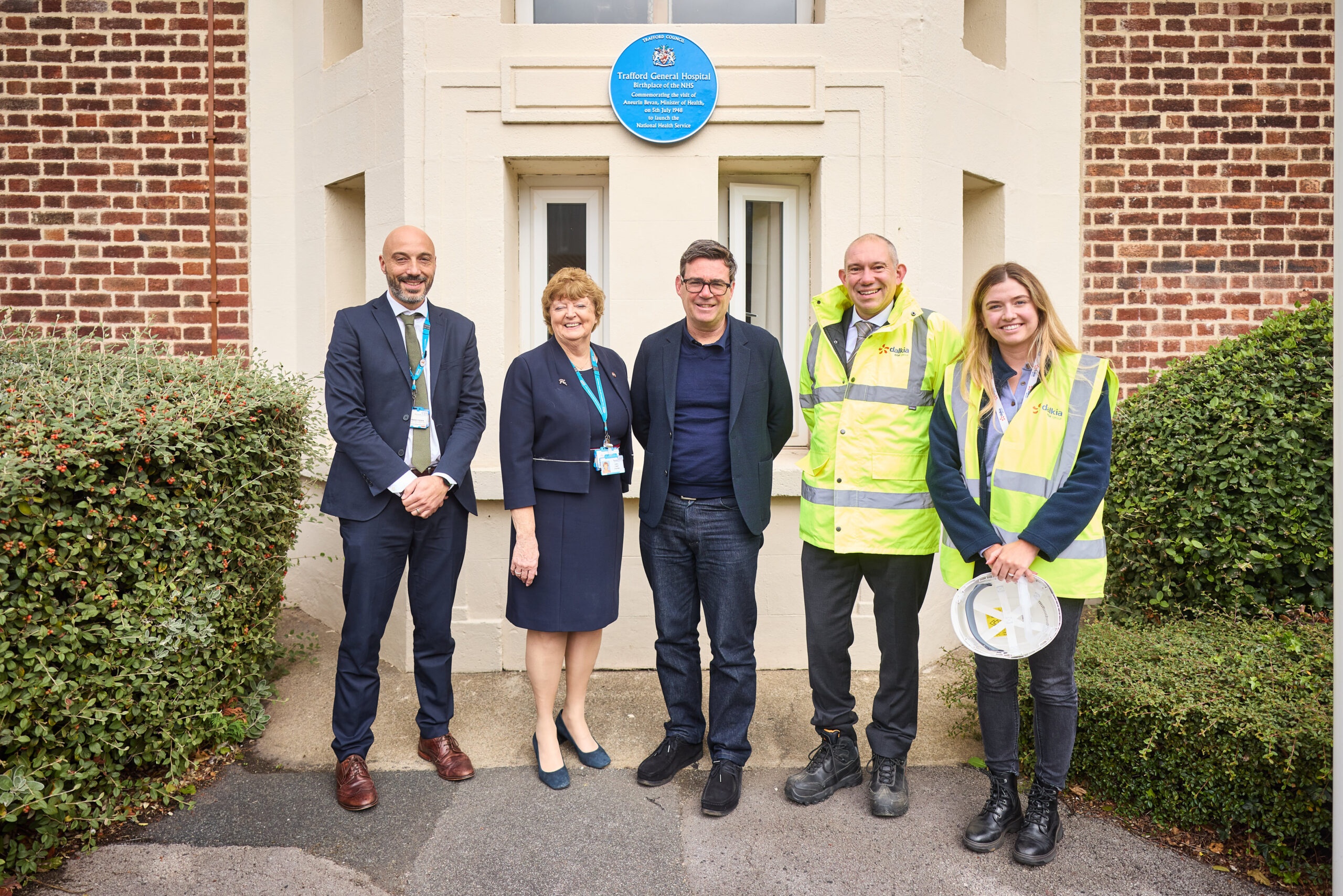 Greater Manchester Mayor joins NHS for Trafford General Hospital's ...